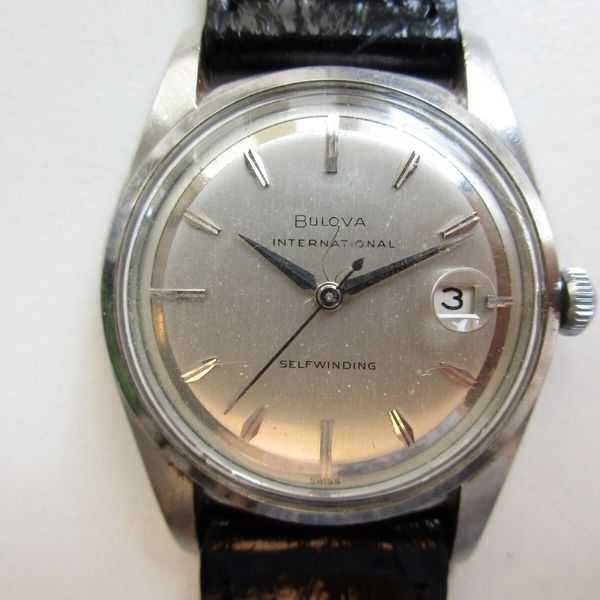 Bulova International automatic selfwinding cal. 11 AFACD men's watch ...