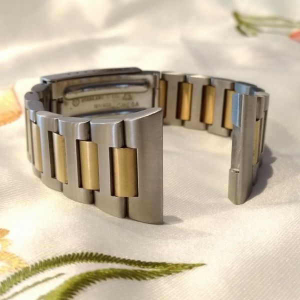 Vintage Omega steel / gold bracelet Ref 1211 - 202 NOS | WatchCharts ...