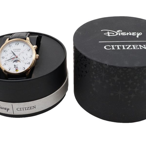 Citizen AP1053-15W Disney Mickey Mouse Collection Moon Phase Eco-Drive ...