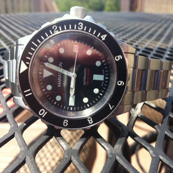 FS: Marathon with RARE 12 hour bezel | WatchCharts Marketplace