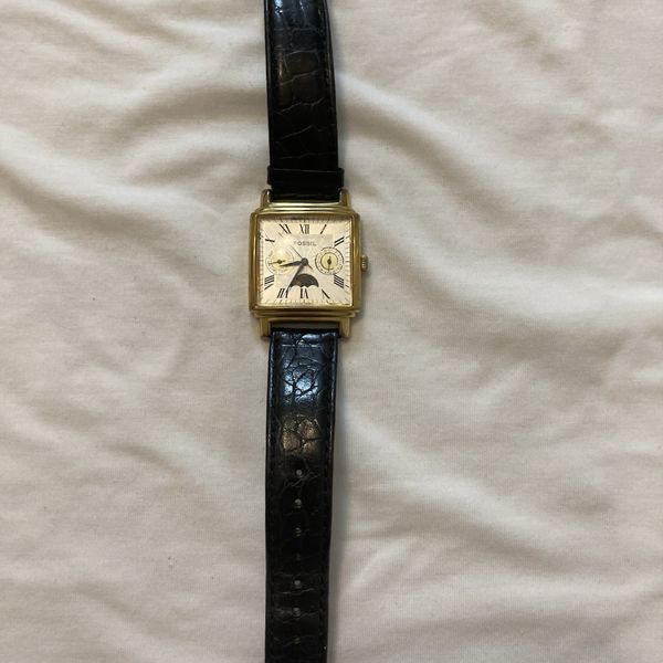 Fossil 6P20 Quartz Watch Movements Vintage Wristwatch TG-4019 ...