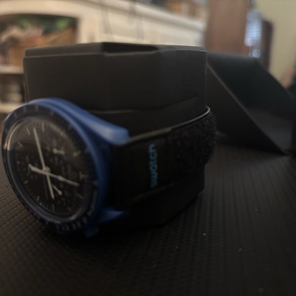 Swatch Mission To Neptune - Bioceramic Speedmaster Moonswatch ...