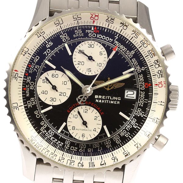 With warranty [BREITLING] Breitling Navitimer Fighters A13330 ...