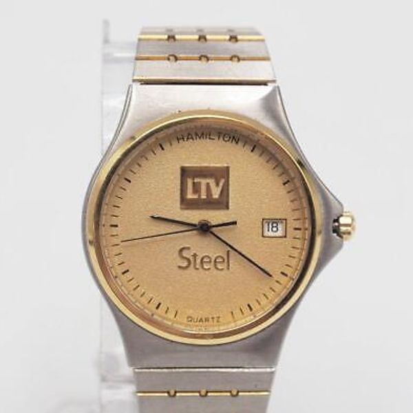Hamilton LTV Steel Mill Mens Analog Quartz Watch | WatchCharts Marketplace