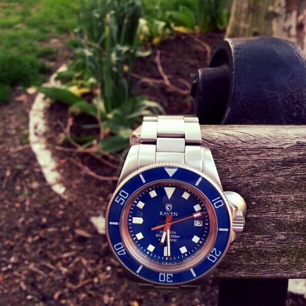 FS: RAVEN DEEP TECH BLUE DIAL | WatchCharts