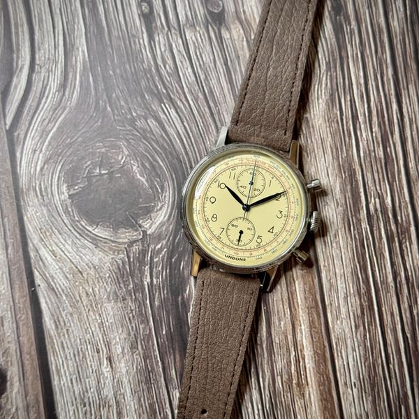 [WTS] UNDONE Vintage Killy “Beautifully Beige” 40 mm Chronograph with ...