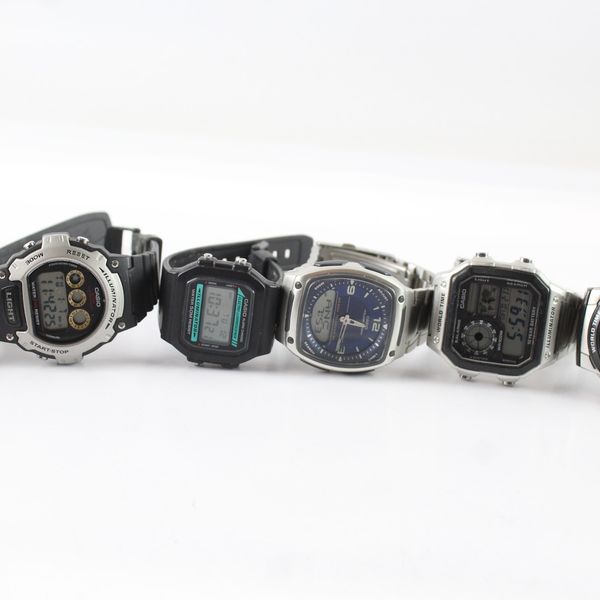 Mens Casio Watches Digital Working x 6 | WatchCharts Marketplace