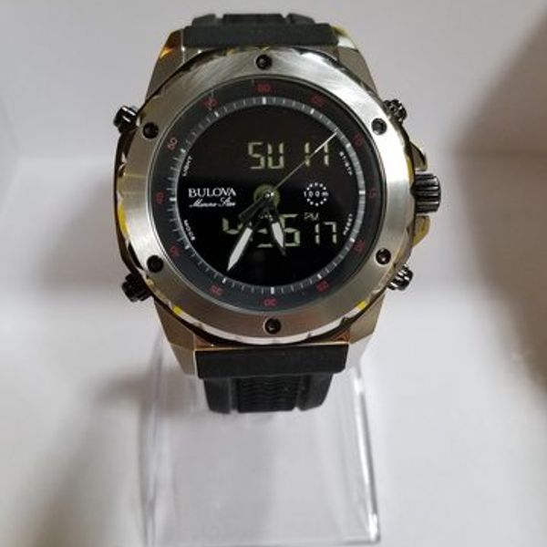 FS: BULOVA 98c119 ANALOG/DIGITAL MARINE STAR. | WatchCharts Marketplace