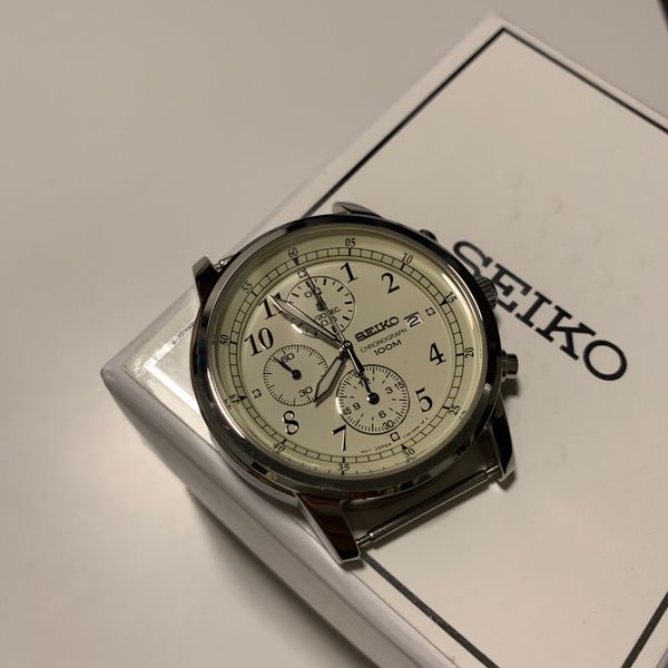 [WTS] Seiko 40mm quartz chronograph $75 | WatchCharts Marketplace