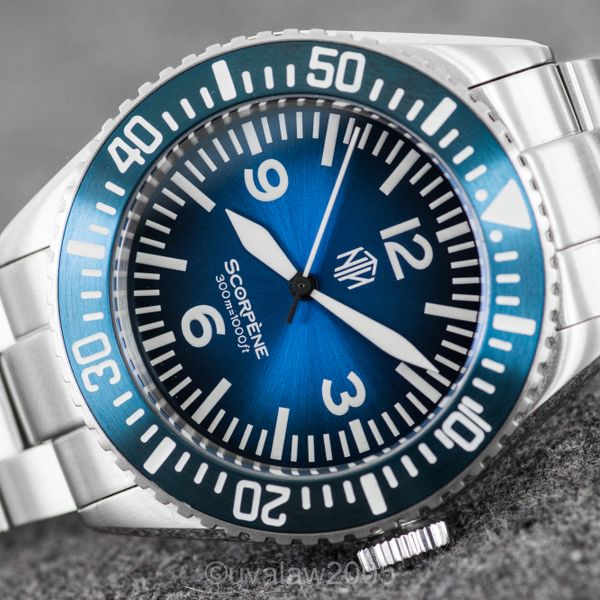 FS: NTH Scorpene Blue Dive Watch, Sapphire, Lumed Bezel | WatchCharts