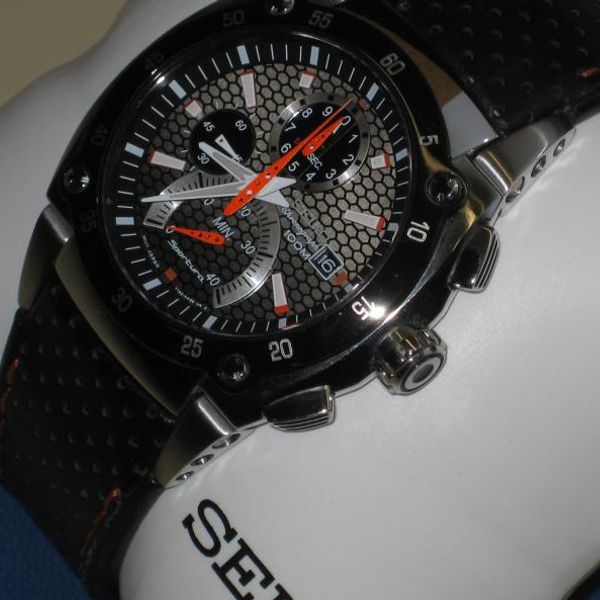 Seiko Sportura 1/100 Sec Retrograde | WatchCharts Marketplace