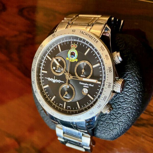 Christopher Ward C7 Rapide RAF Lyneham Chronograph 42mm Bespoke 31/50 ...