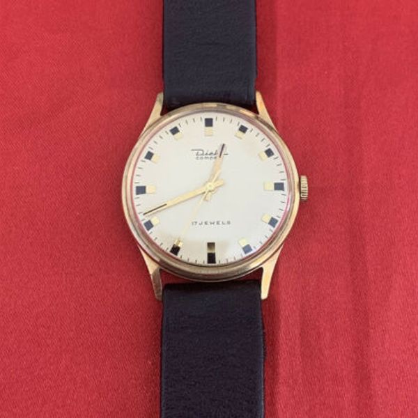 JUNGHANS DIEHL COMPACT 17 Jewels Manual Winding Cal. D620 Vintage Men's ...