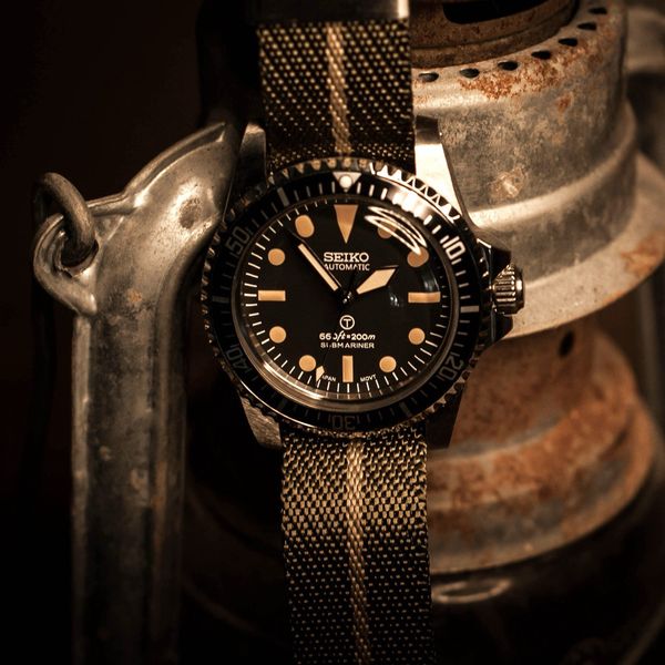 Brand New SEIKO Mod MilSub No Date Automatic Watch | WatchCharts ...