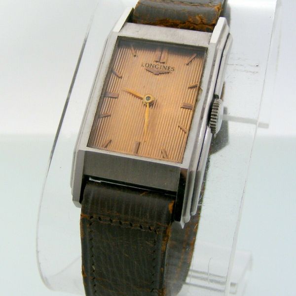 Vintage Longines Staybrite.Steel stepped case cal. 9LT | WatchCharts