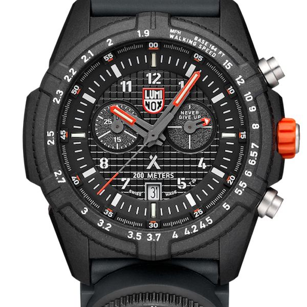 NEW LUMINOX BEAR GRYLLS SURVIVAL MASTER SERIES 45MM COMPASS BLACK DIAL ...