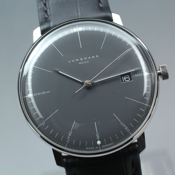 [Box, Paper] Junghans Max Bill Mega 058/4823.00 38mm Solar Plexiglass From JAPAN | WatchCharts ...