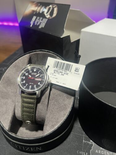 Citizen Military Men's Eco-Drive Watch - BM8180-03E NEW | WatchCharts ...