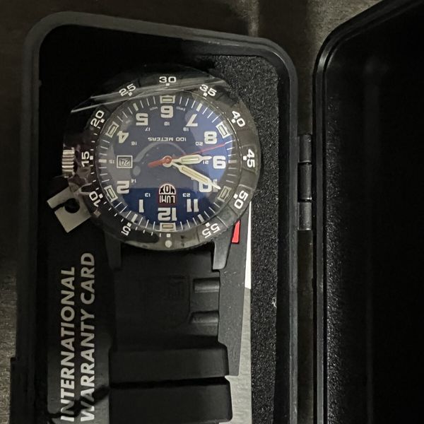Luminox Sea Turtle Giant Blue Dial Menâ s Watch XS.0323.L Display ...
