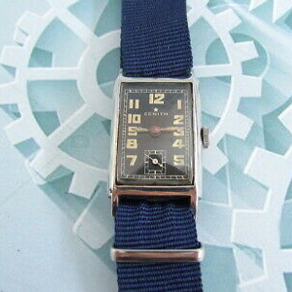 ZENITH TANK 1905-1910 Years WWI Antique Swiss Military mechanical ...