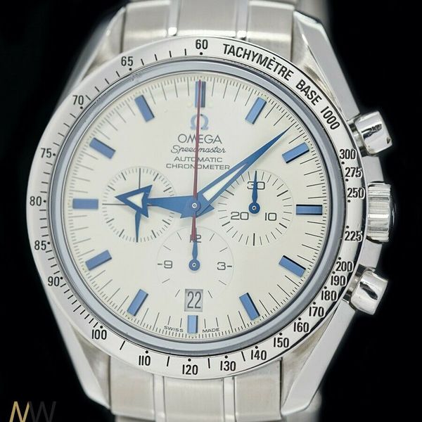 Omega Speedmaster Broad Arrow Cream Dial Ref. 35512000 | WatchCharts ...