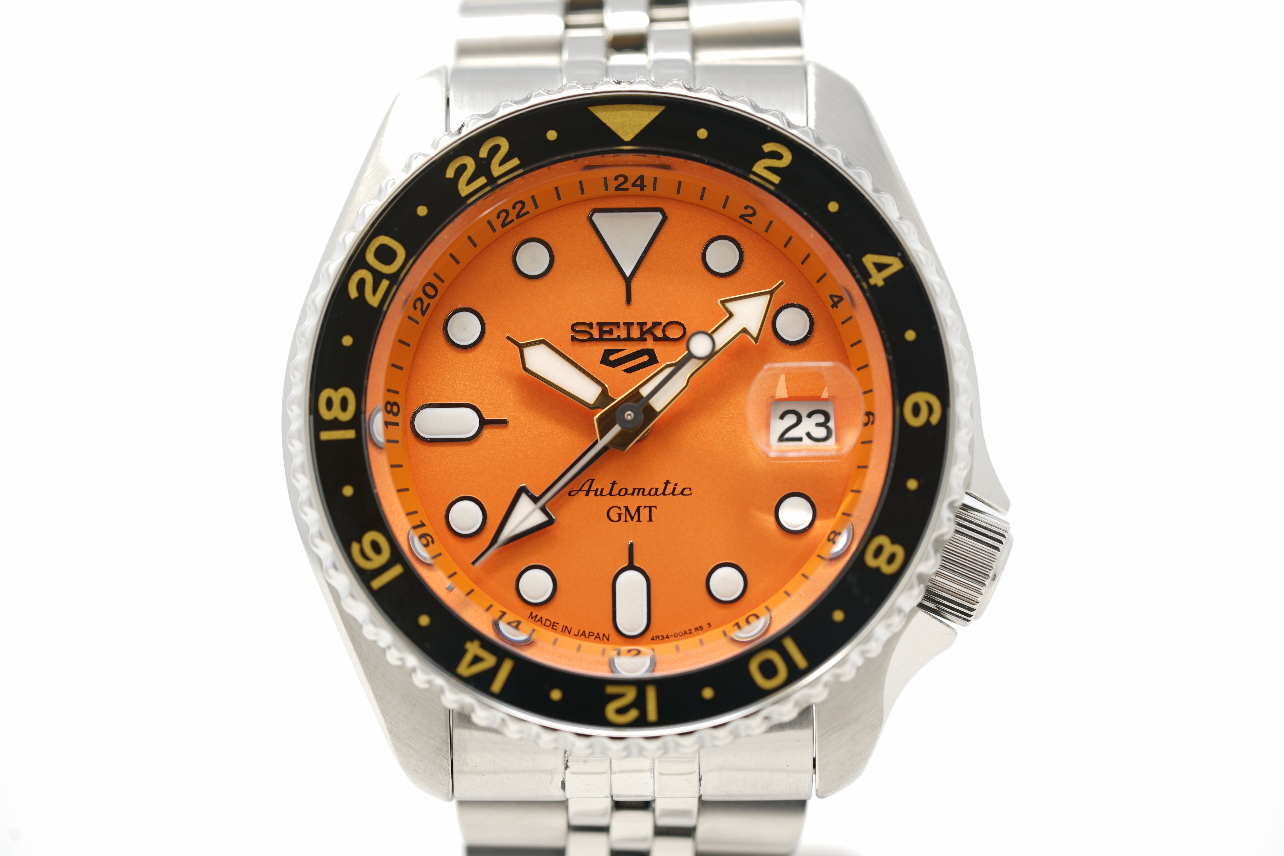 [$349 USD] FS: Pre-Owned Seiko 5 Sports SKX GMT SSK005 | WatchCharts