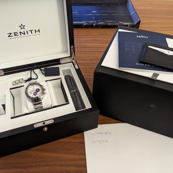 [$8,000 USD] FS: Zenith Chronomaster Sport White Dial | WatchCharts