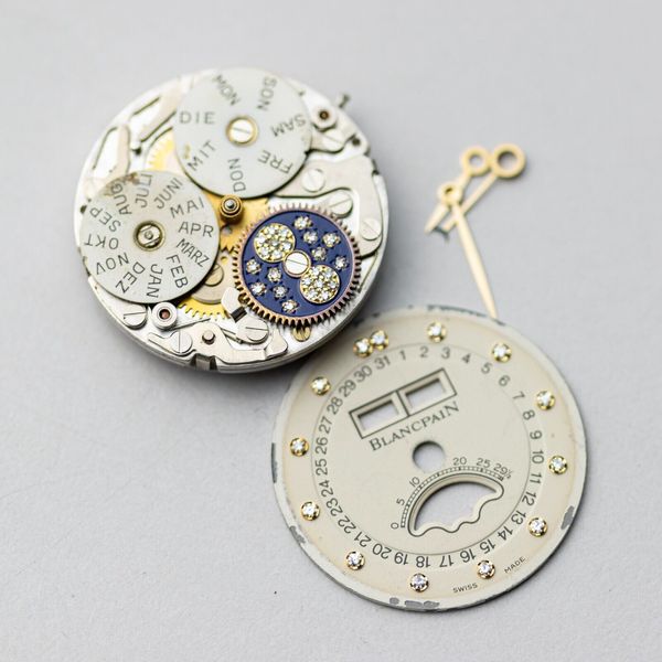 BLANCPAIN VILLERET - DIAL + HANDS + MOVEMENT - FREDERIC PIGUET ...