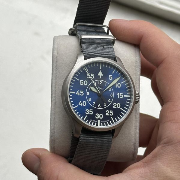 [WTS] Laco Aachen Blue TypeB 39mm $370 CONUS | WatchCharts