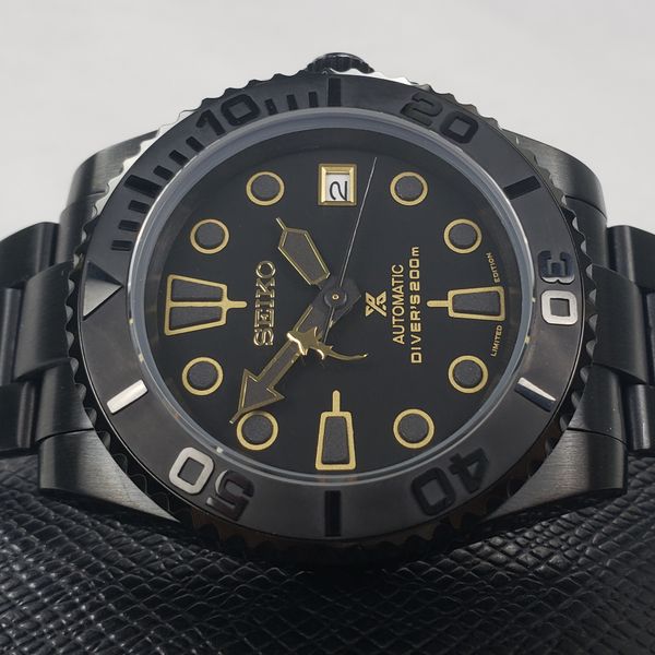 [WTS] "Wiz Khalifa" Custom Build with Black Lume Dial (Name Game ...