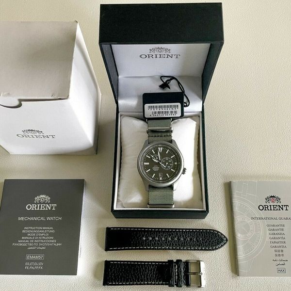 Orient Defender Gen 1, gray dial, automatic field watch, ref ...