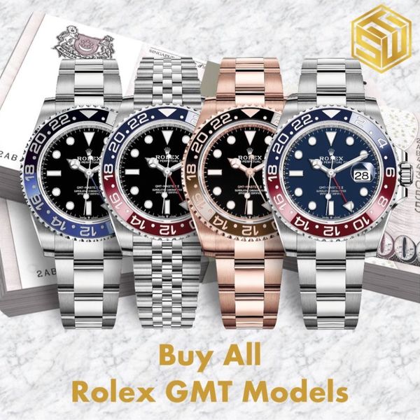 Buy all Rolex GMT Master models 1675 | 16750 | 16760 | 16700 | 16710 ...