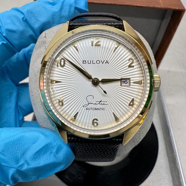 Bulova Frank Sinatra Fly Me to The Moon 97B196 Wristwatch for Men ...