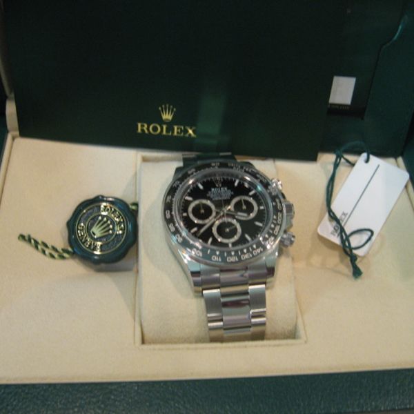 Fs: Rolex 126500 black dial daytona cosmograph | WatchCharts Marketplace