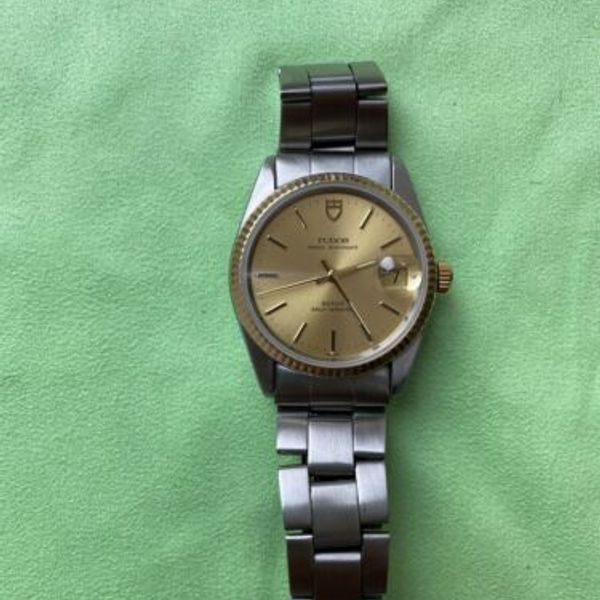 Tudor Prince Oysterdate 74033 Vintage Rolex 90’s Automatic 18k Gold ...
