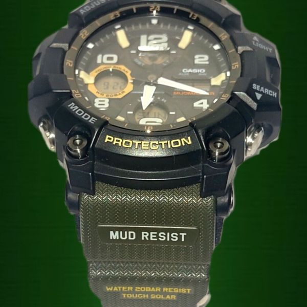 Casio G-shock Gsg100-1a3 Master of G Series MUDMASTER Shock Resistant ...