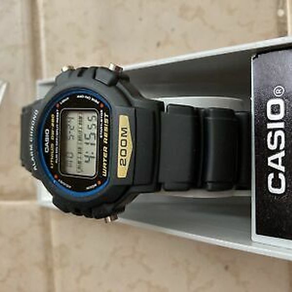 Casio Vintage 1980s Mens G-Shock DW-280-1 | WatchCharts