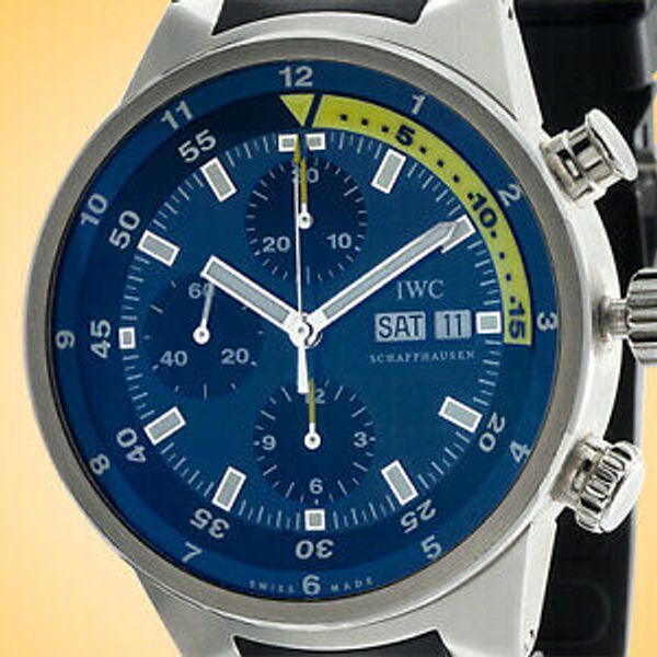 IWC Aquatimer Tribute to Calypso Automatic Chronograph Stainless Steel ...