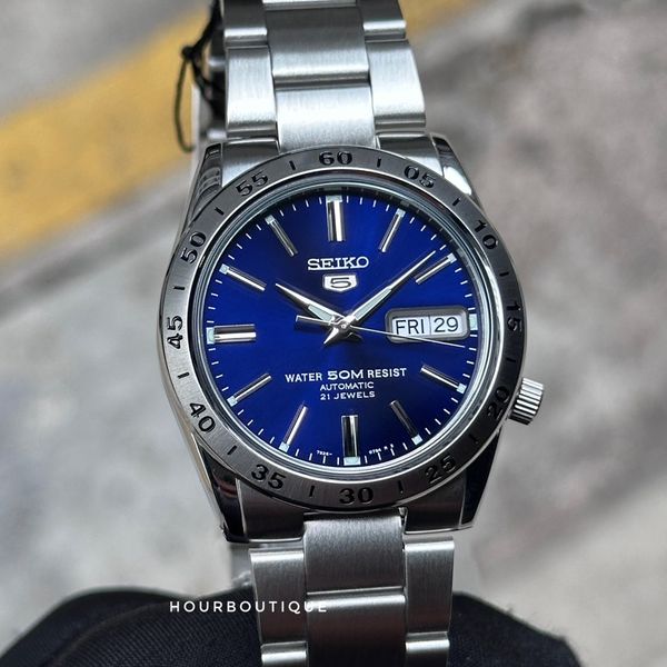 Brand New Seiko 5 Blue Dial Explorer 37mm Automatic Watch SNKD99k1 ...