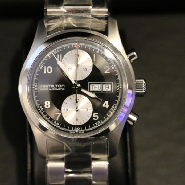 Hamilton Khaki Field Chronograph - Never Worn - Mint Condition ...