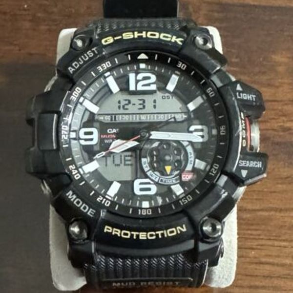 Casio GG-1000-1A G-Shock Mudmaster Twin Sensor Watch. Black ...