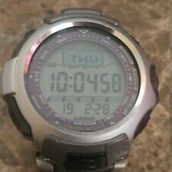 Casio Men's Watch Pathfinder Atomic Solar Titanium PAG-50T 2471 ...