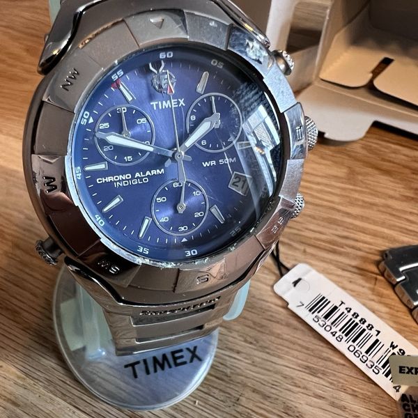 Timex Men's Expedition Indiglo Chronograph Wristwatch | WatchCharts ...