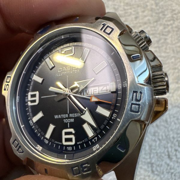 Casio Quartz Watch MTD-1082 Illuminator Diver ( Read Description ...
