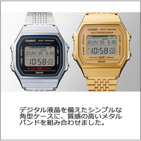 Casio ABL-100WE-1A Digital Vintage Watch Step Count Japan New ...