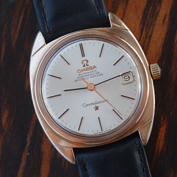FS: ~1966 MINT Omega Constellation gold-filled $850,- non-frankenstein ...
