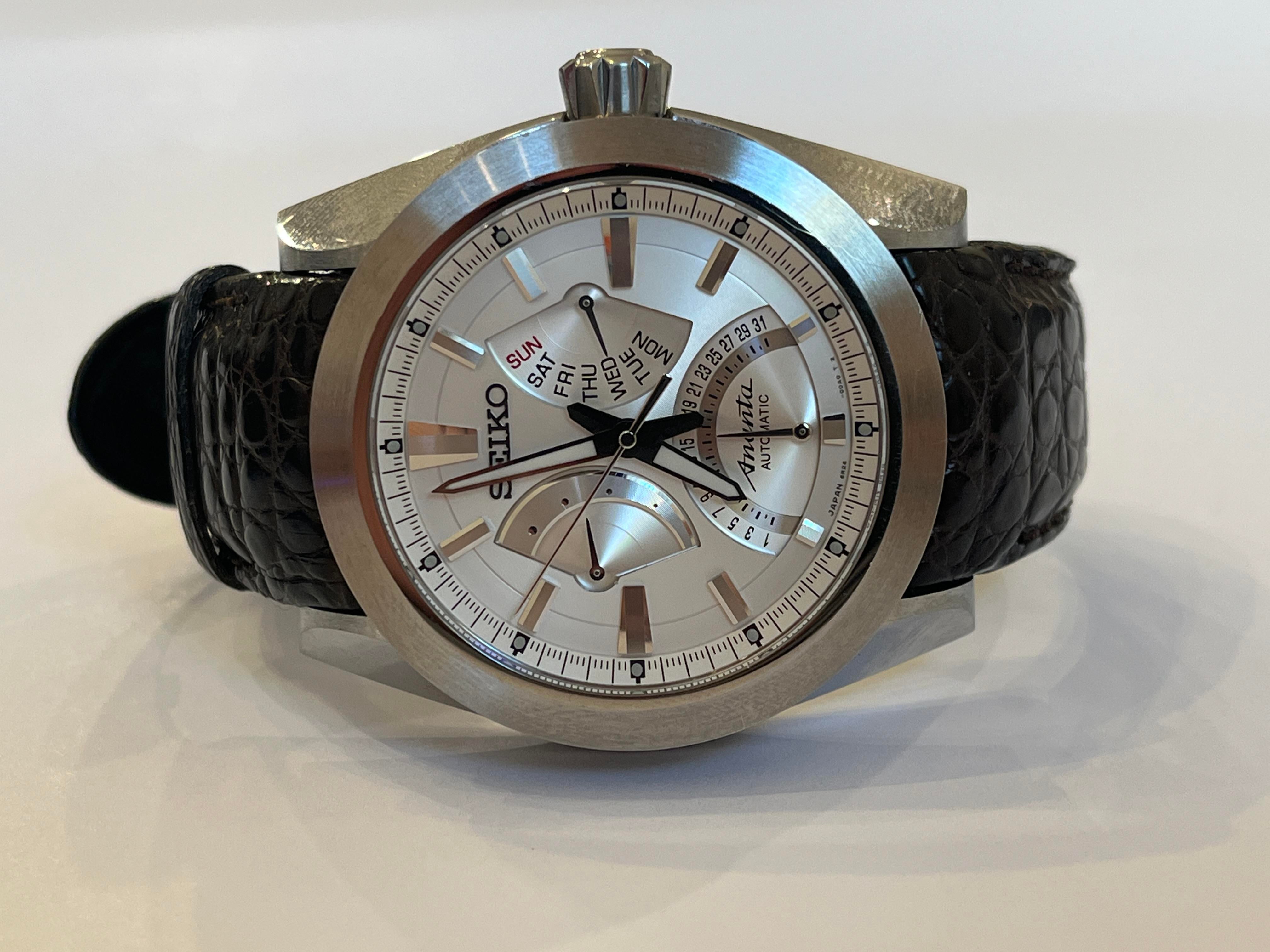 Seiko Ananta Double Retrograde SPB015 Price as of May 2026 | WatchCharts