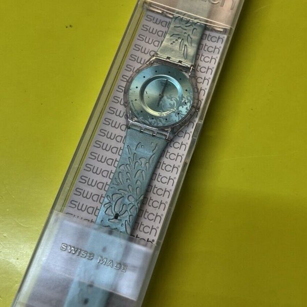 Ladies Swatch SFK 249 Wristwatch New Battery Fitted, in Original Box ...