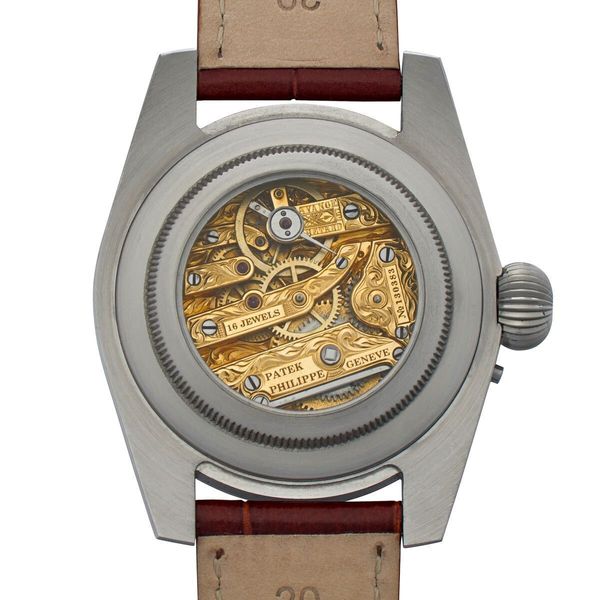 PATEK PHILIPPE Marriage Watch 35mm Antique Skeleton Wrist Watch 1905 ...