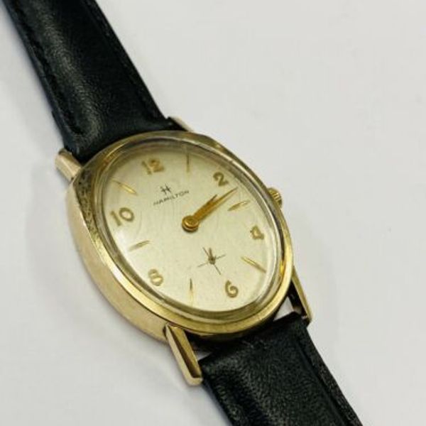 Vintage Gents Hamilton Manual Watch 10k Gold Filled Working well ...